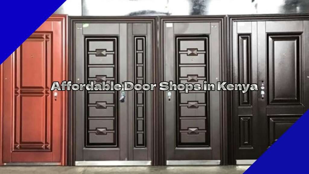 Affordable Door Shops in Kenya - Door'It Doors Plus